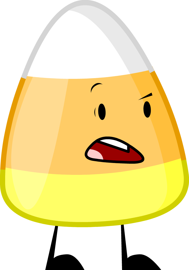 Candy Corn By Meleeobjects4 - Bfdi Candy Corn - (734x1047) Png Clipart ...