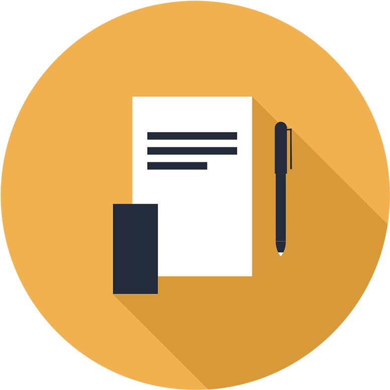 Research Paper Flat Icon - Full Size PNG Clipart Images Download