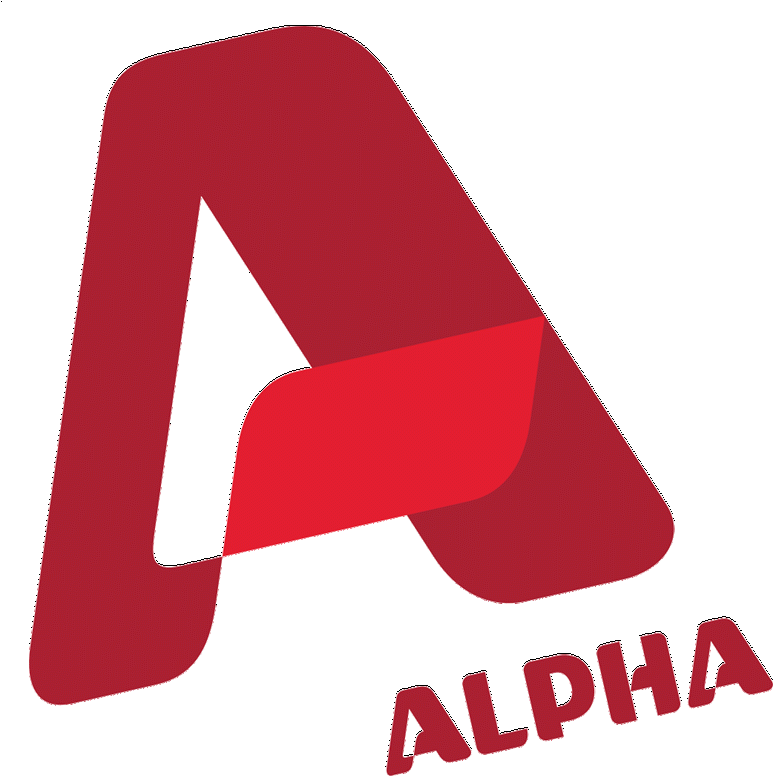 Alpha Tv Logo - (800x800) Png Clipart Download