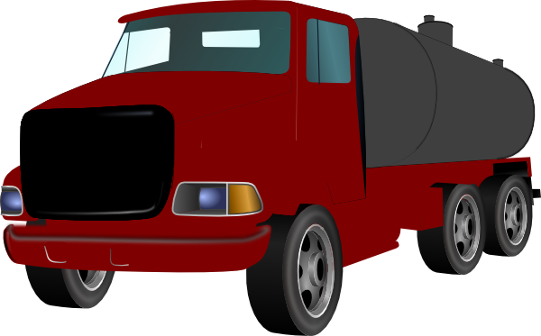 Septic Tank Truck Clipart - Truck Clip Art - (600x373) Png Clipart Download