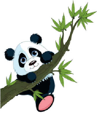 New Panda Bear Clipart Cute Panda Bear Clip Art Car - Bo Jungle - Full ...