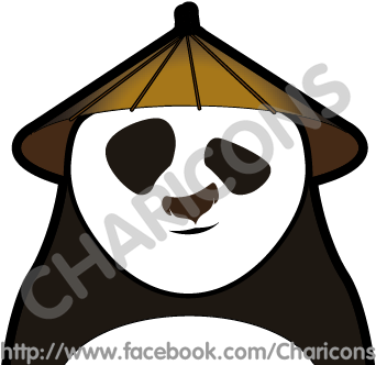 Kung Fu Panda Charicon By Geekeboy - Kung Fu Panda Vector - (346x429 ...