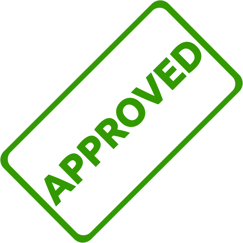 Approval Logo - Approved Clipart - (2403x2400) Png Clipart Download