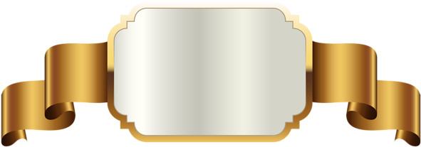 Gold Label Template Transparent Png Clip Art Image - Golden Label Png ...