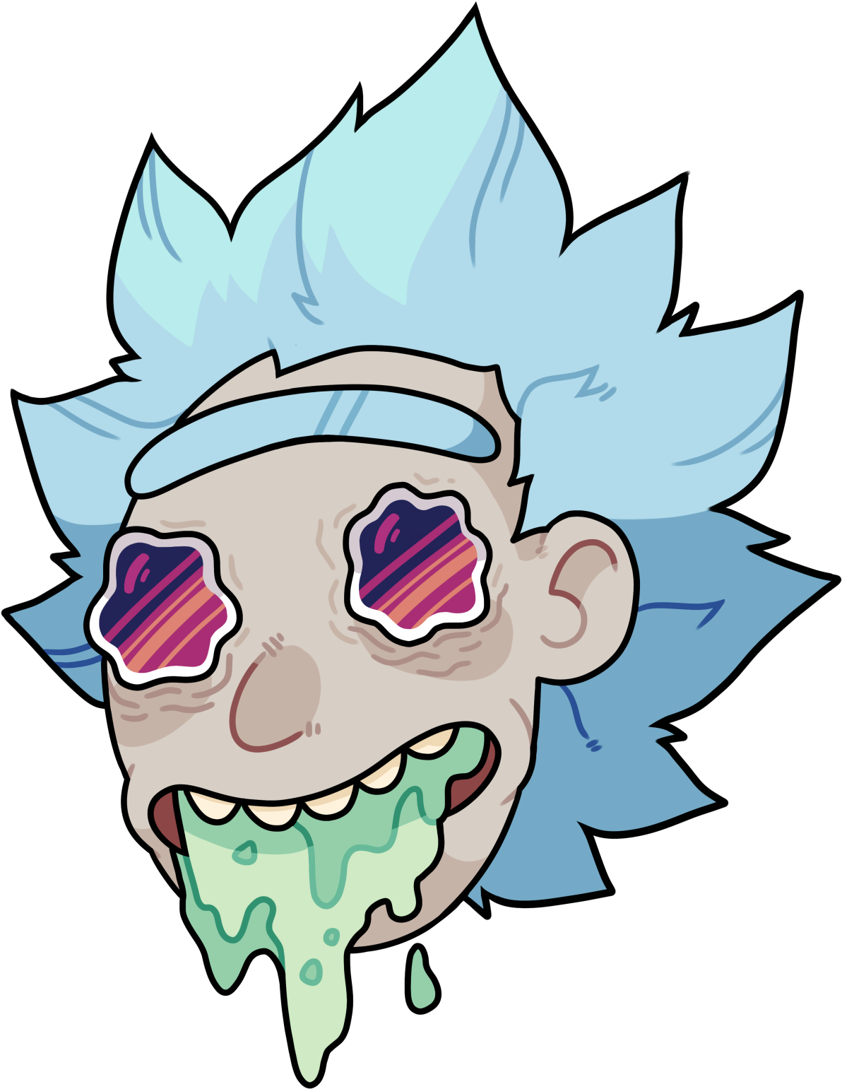 Rick And Morty Clipart Png Image - Rick And Morty Png - (1242x1920) Png ...