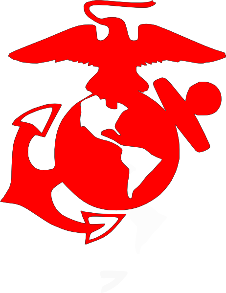 Usmc Red Clip Art At Clkercom Vector Online Royalty - Marine Corps ...