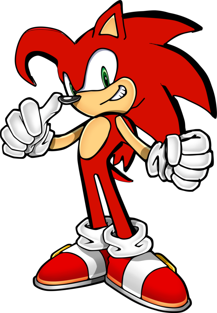 Sonic The Hedgehog Clipart Red - Sonic The Hedgehog Red - (746x1072 ...