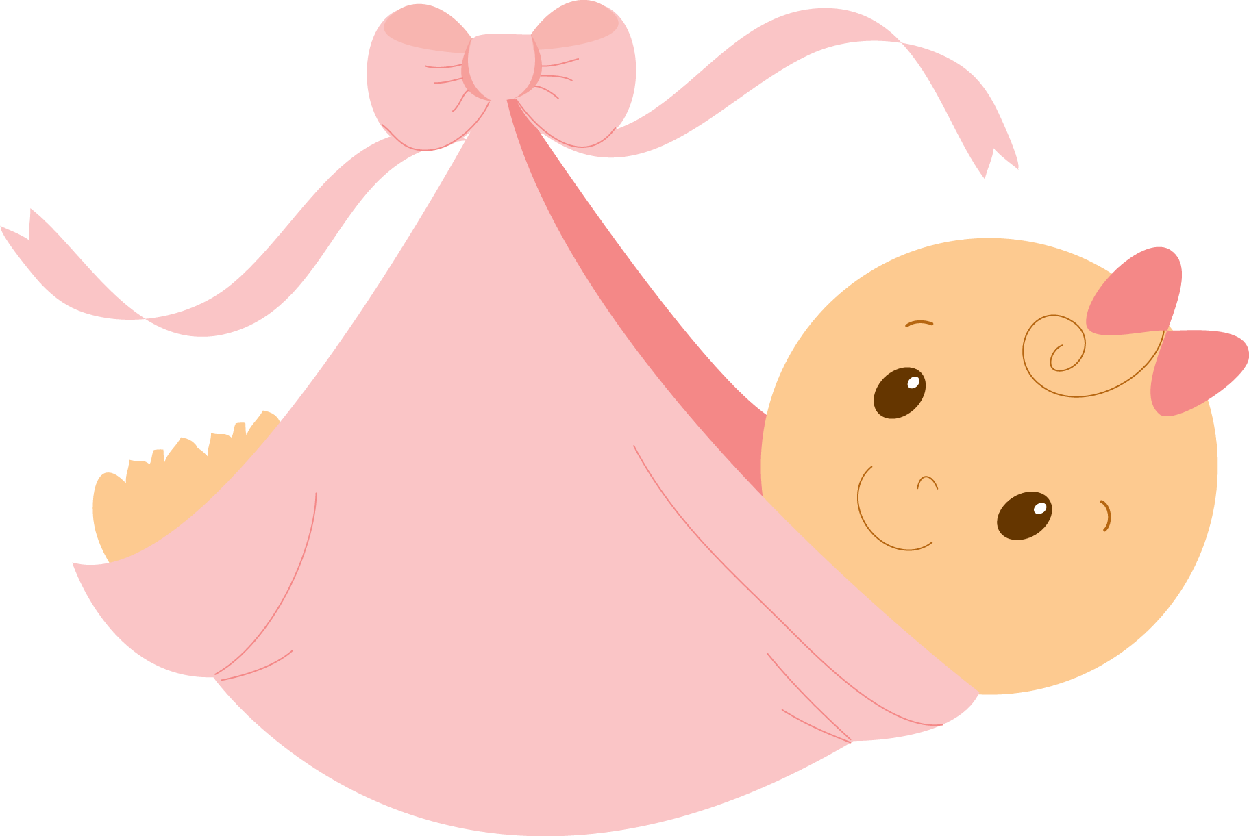 Pink Baby Dress Clipart - Baby Girl Shower Clip Art - (1823x1221) Png ...