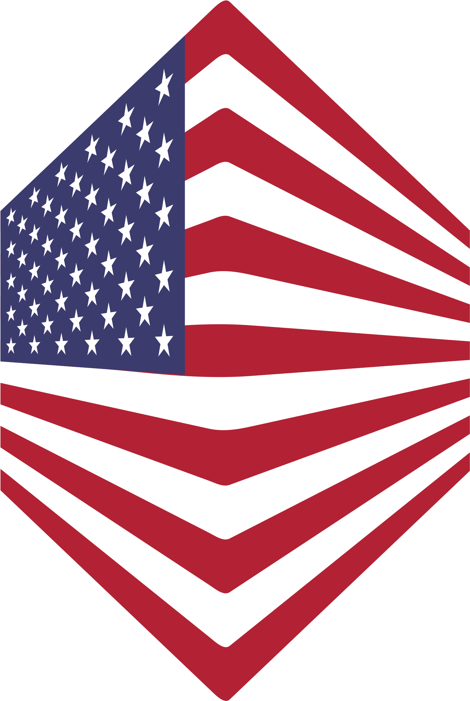 2 Point Perspective Flag - (1607x2400) Png Clipart Download