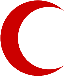Red Crescent Logo Png - (400x400) Png Clipart Download