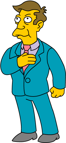 Principal - Clipart - Seymour Skinner - (268x500) Png Clipart Download