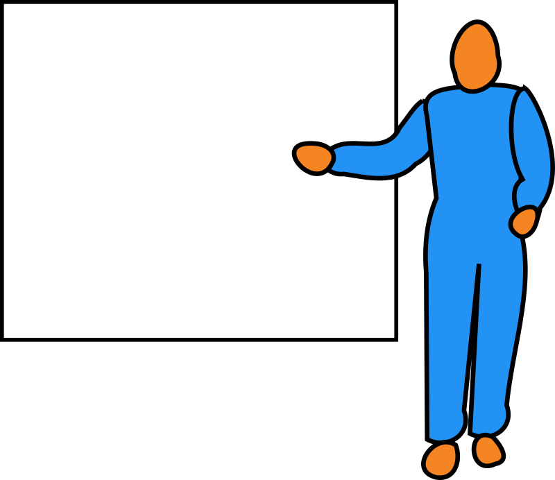 Clipart - Presenter - Clip Art - (800x692) Png Clipart Download