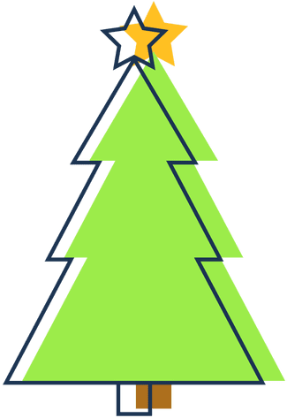 Christmas Tree Cartoon Icon - Christmas Tree Cartoon - (512x512) Png ...
