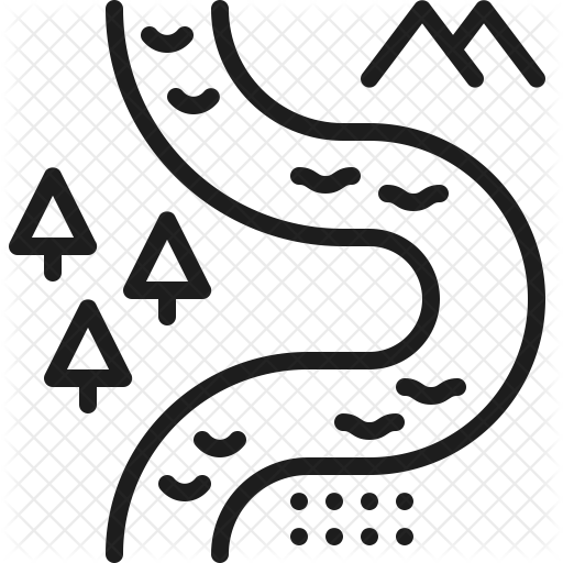 River Icon - River Icon Png - (512x512) Png Clipart Download