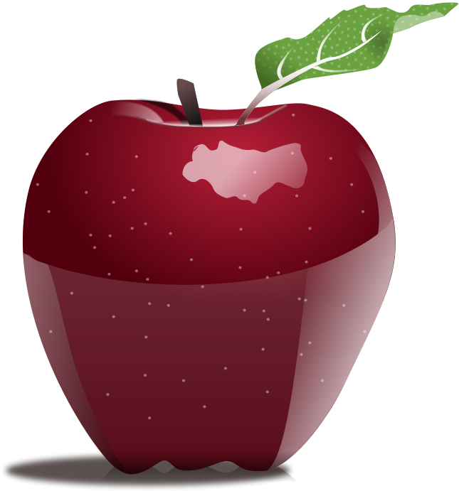Red Apple Transparent Background - (793x800) Png Clipart Download