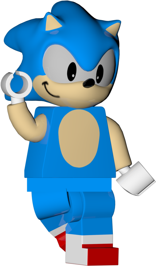 Lego Classic Sonic Render - Lego Dimensions - Full Size PNG Clipart ...