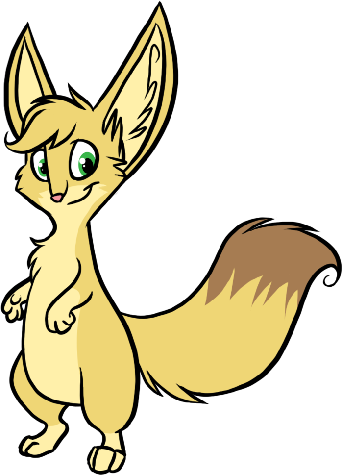 Fennec Fox 6 By Mimi-fox - Cartoon - (762x1048) Png Clipart Download