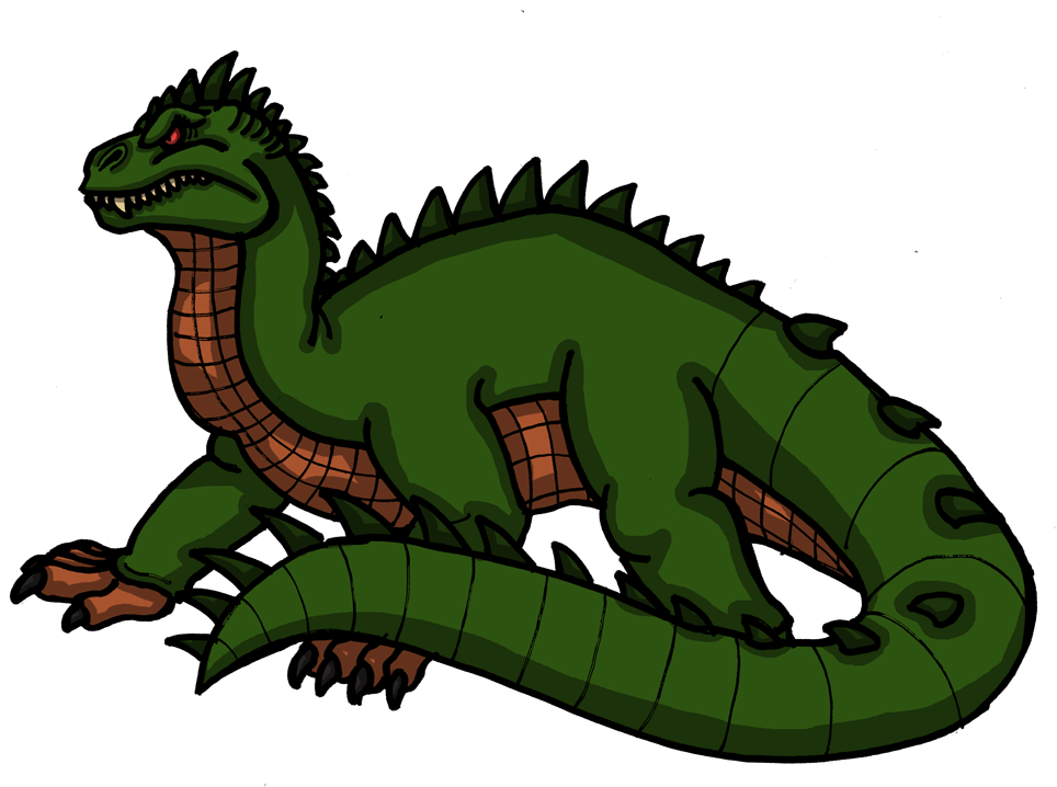 Rhedosaurus By Tyrantisterror - Rhedosaurus Deviantart - (1000x720) Png ...