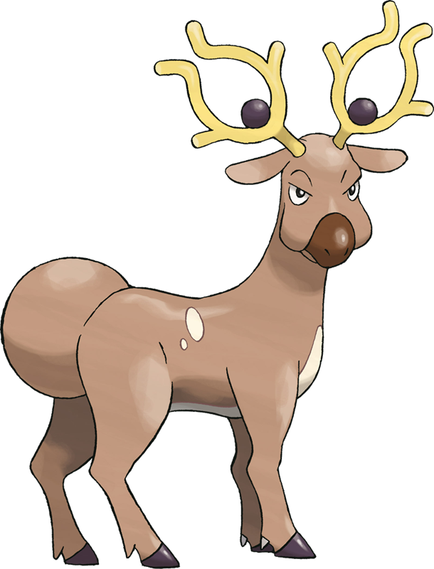 1 Yorum - Deer Type Pokemon - (610x800) Png Clipart Download