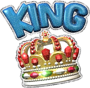 A King Crown - King Crown Animated Gif - (350x350) Png Clipart Download