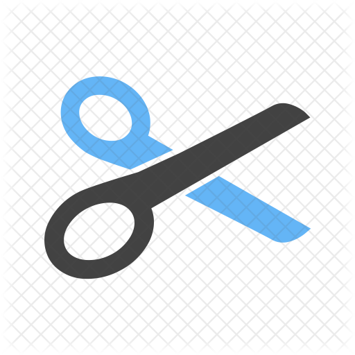 Scissor Icon - Circle - (512x512) Png Clipart Download