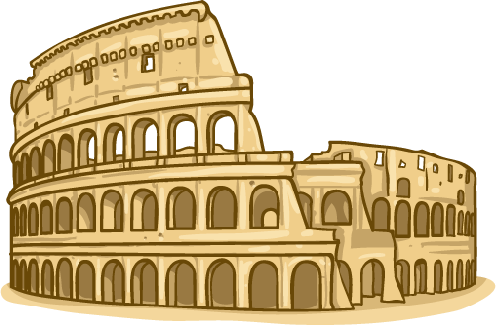 Architecture Clipart Colosseum - Colosseum Png - (1024x1024) Png ...