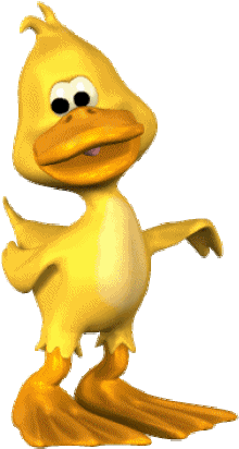 Dancing Duck Cartoon - Animated Gifs Dancing Animals - (300x476) Png ...