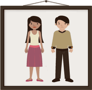 7childless-family - Family Without Children Clipart - (450x376) Png ...