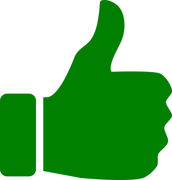 Thumbs Up Thumbs Down Clip Art At Clker - Thumbs Up Icon Png - (570x597 ...