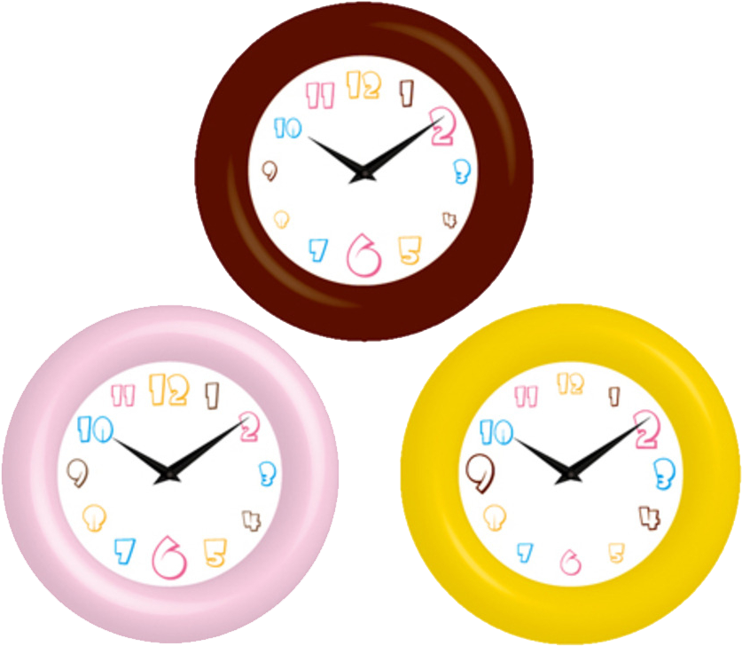 Alarm Clock Cartoon - Wall Clock - (1024x847) Png Clipart Download