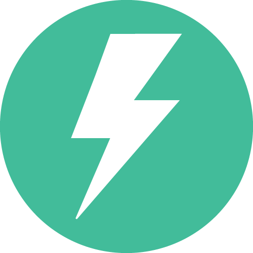 Lightening Fast - Electricity - (500x500) Png Clipart Download