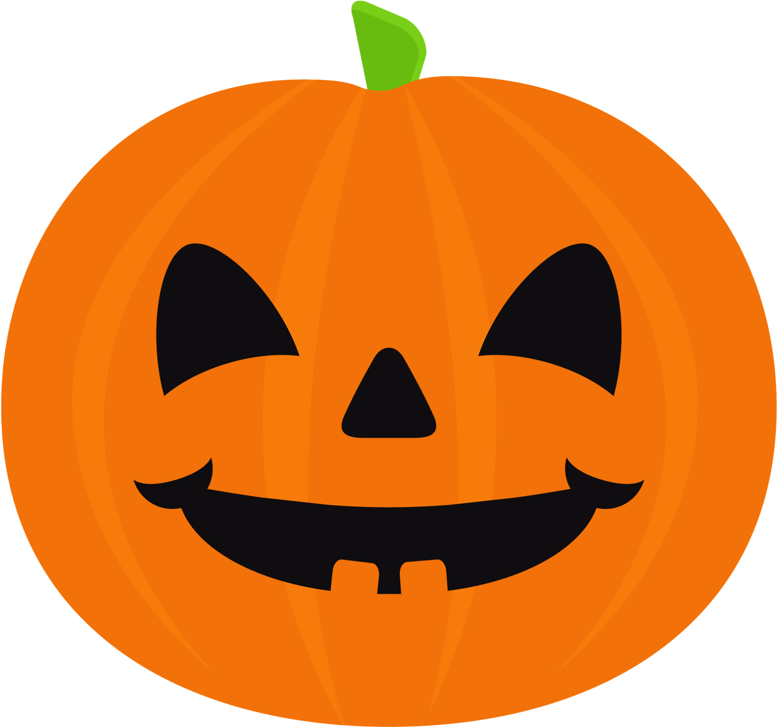 Cute Pumpkin Clipart Png - (1600x1489) Png Clipart Download