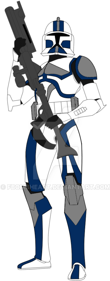 241st Legion Clone Trooper By Fbombheart On Deviantart - Clone Trooper ...
