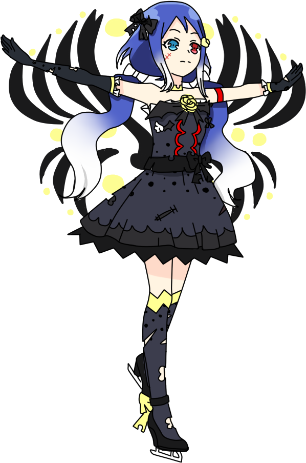 Pretty Rhythm - Pretty Rhythm Rainbow Live Rinne Chibi - (800x1000) Png ...