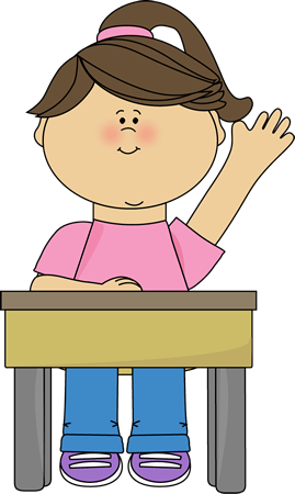 School Kids Clip Art - Classroom Commands Flashcards - (269x450) Png ...