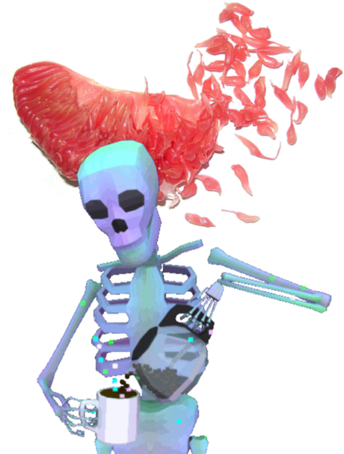 Skeleton Drink Gfycat - Gif Skeleton Drinking Water - (500x674) Png ...