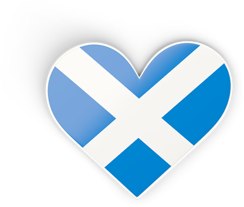 Scotland Heart Png - (640x480) Png Clipart Download