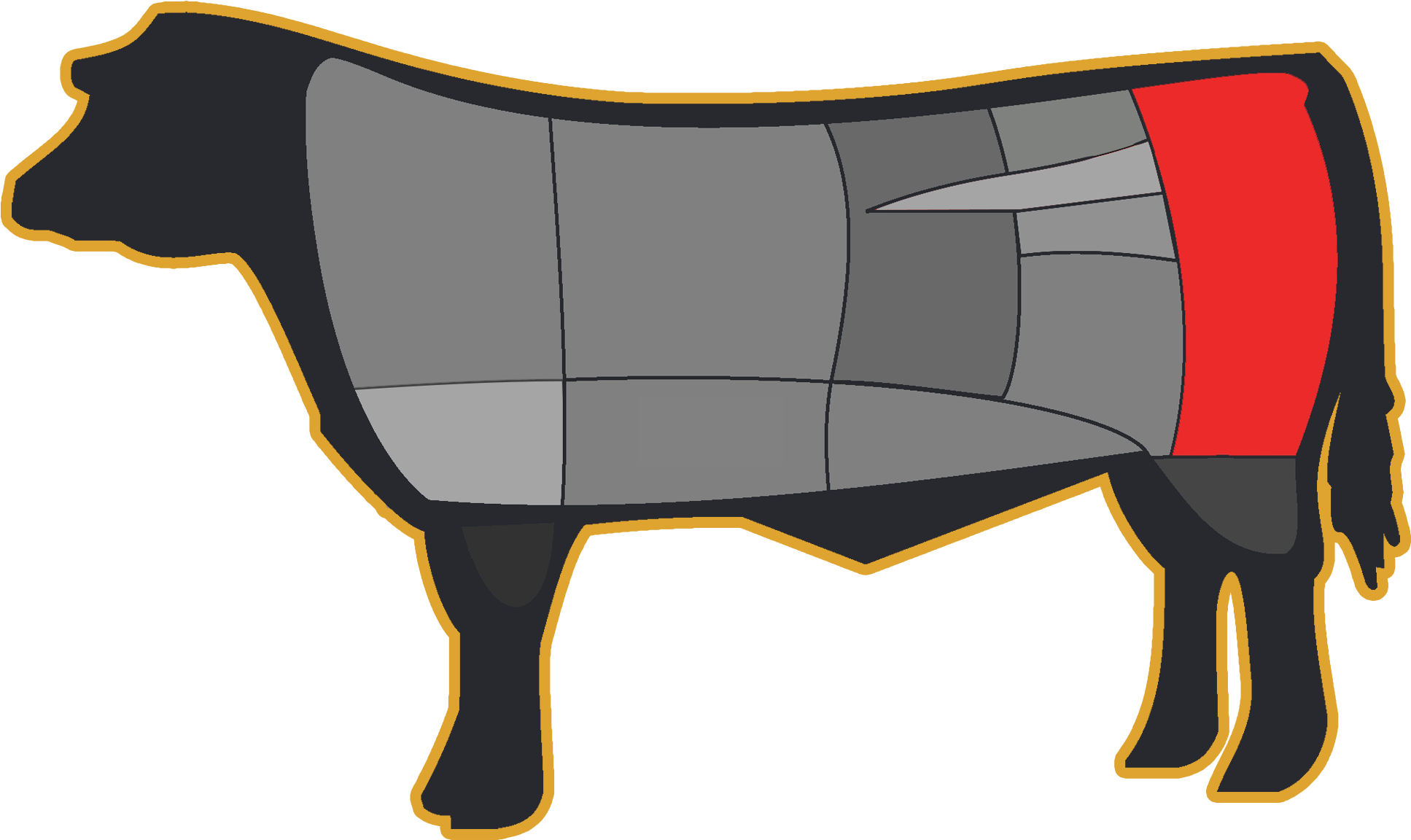 Cooking Concepts - Part Of The Cow Is Eye Fillet - (2000x1219) Png ...