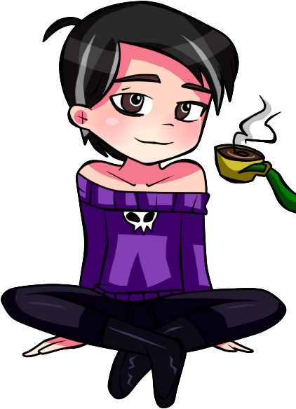 Maz Dressing As Zone-tan Coloring By Catalystaristarkh - Cartoon ...