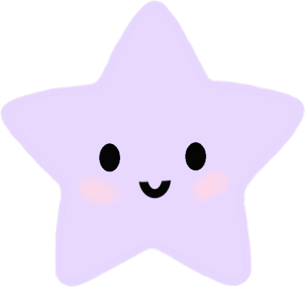 Purple Star Icon - Cute Pictures Of Stars - (676x620) Png Clipart Download