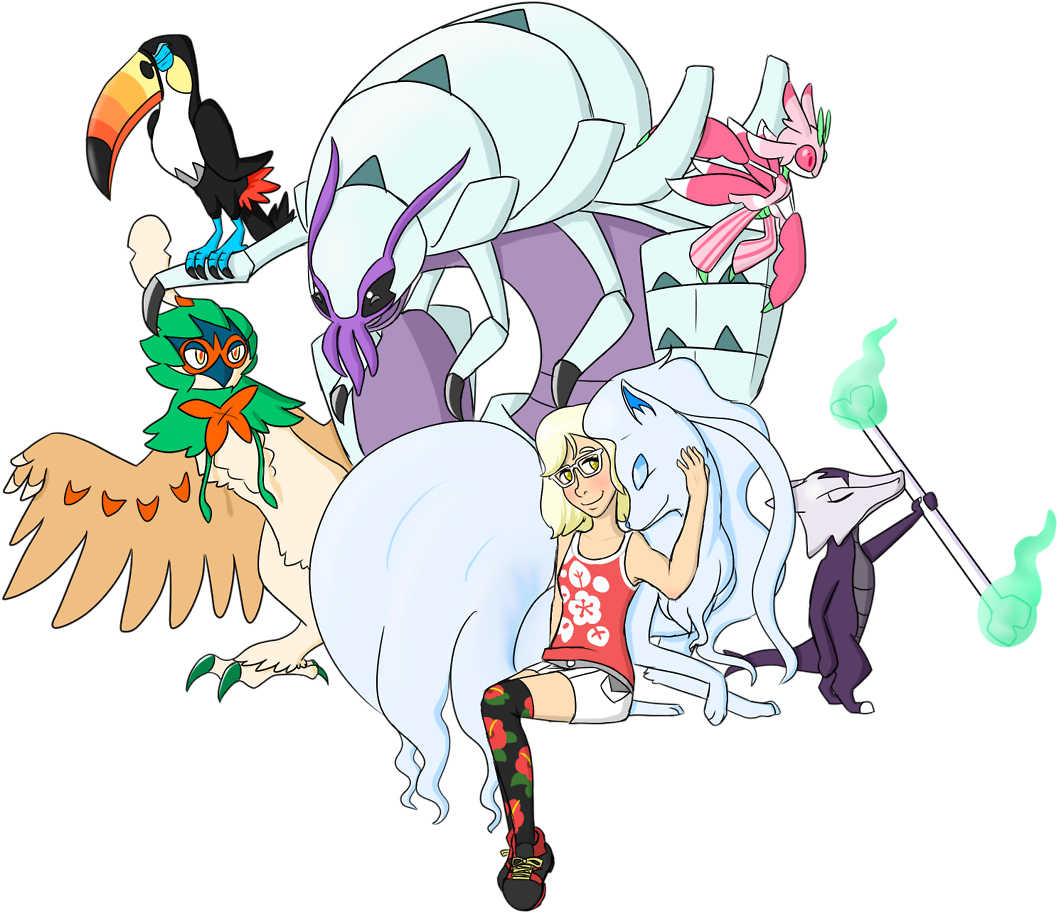 Pokemon Pokemon Sun Pokemon Moon Pokemon Trainers Alolan - Cartoon ...