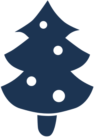 Christmas Tree Silhouette Icon 61 Transparent Png - Christmas Tree ...