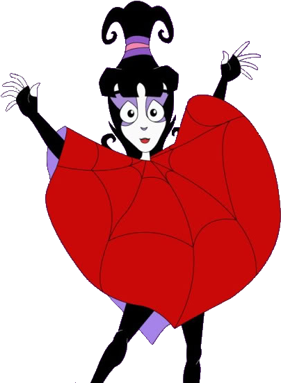 Lydia Deetz From The Beetlejuice Cartoon Series - Lydia Deetz Cartoon ...