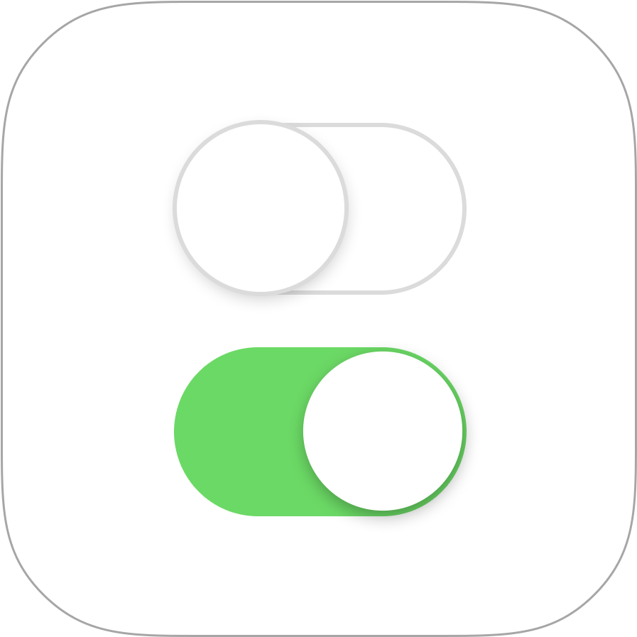 Control Center Icon - Circle - (1024x1024) Png Clipart Download