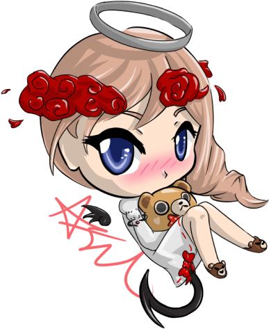 Chibis - Cartoon - (406x500) Png Clipart Download