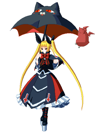 Picture - Rachel Alucard Sprite Gif - (339x473) Png Clipart Download
