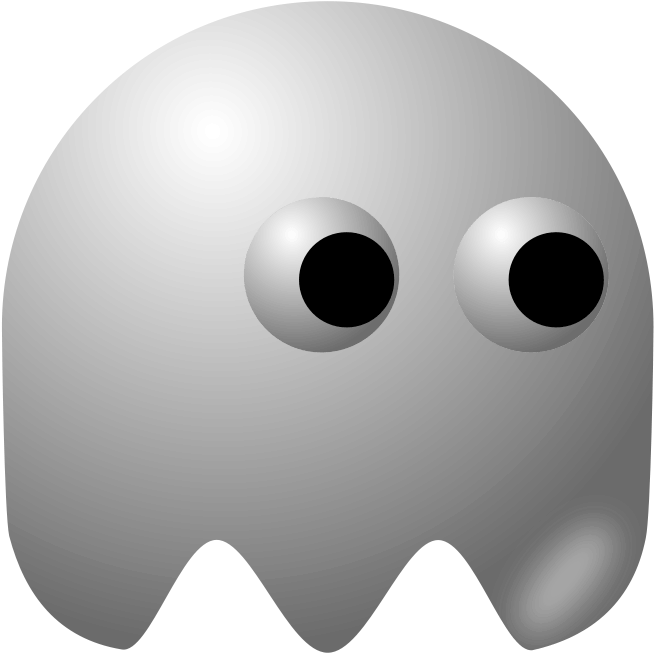 Ghost Classical Large 900pixel Clipart, Ghost Classical - Fantasma ...