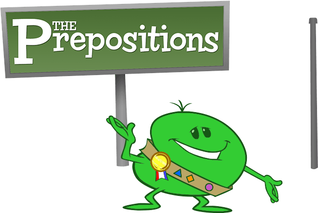 Prepositional Phrases - Prepositions Word - (860x500) Png Clipart Download