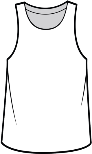 Tank Template - White Tank Top Template - Full Size PNG Clipart Images ...