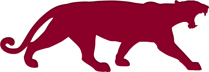 Black Panther Roaring - Sacramento City College Panther - (820x283) Png ...